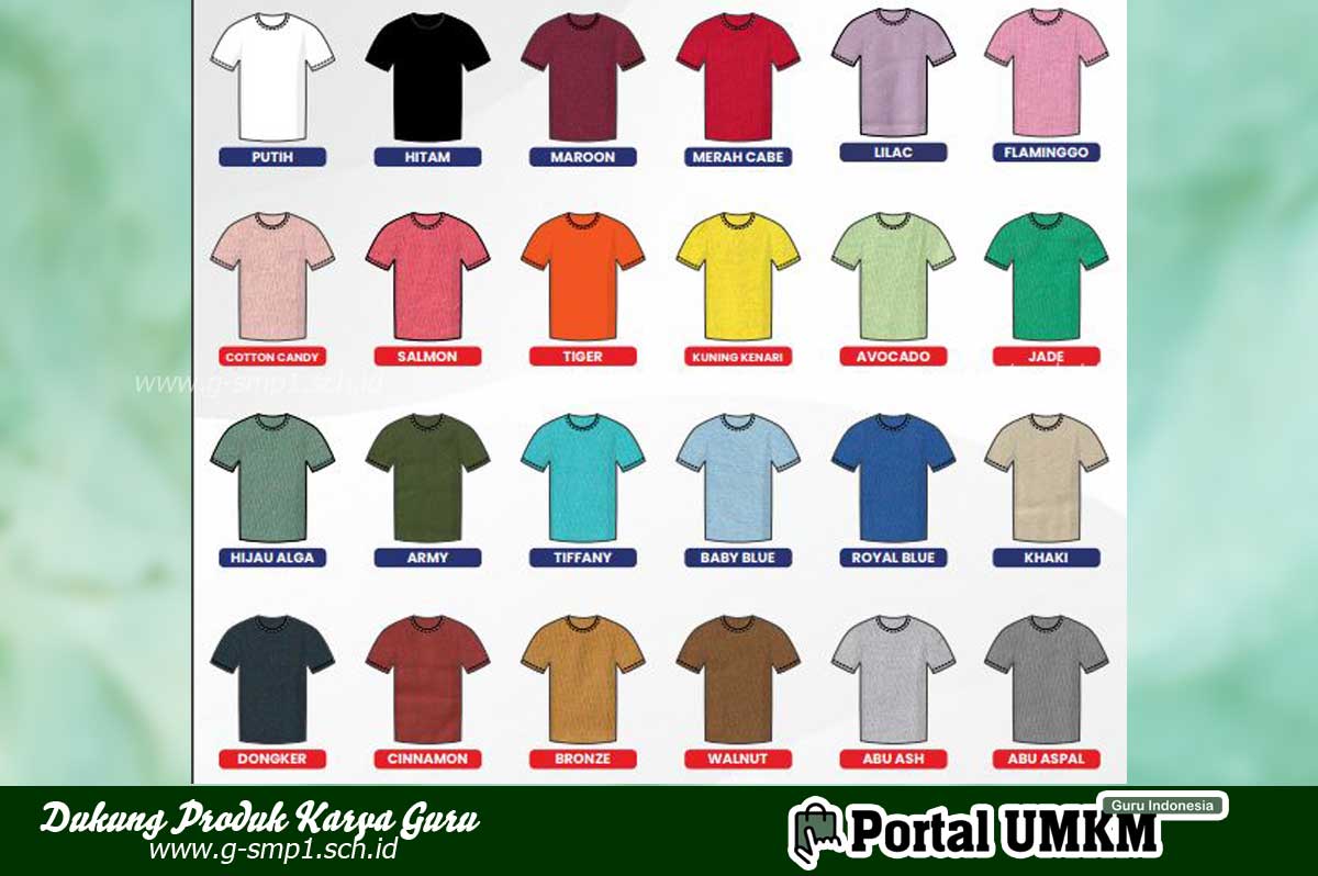 Macam-macam warna biru